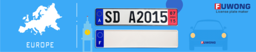 Essential Things You Should Know about License Plate in Europe - Fuwong ...
