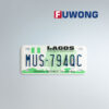 Licensed Plate Number for Government Use Vehicle