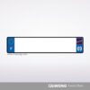 French license plate for auto | Fuwong® Vanity Euro Plates