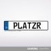 Custom German License Plate For Sale | Fuwong® front license plate