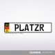 Custom German License Plate For Sale | Fuwong® front license plate