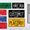 Alabama custom license plates for cars (AL) | Fuwong® US Plates