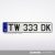 Swedish license plate custom color | Fuwong® Europlate maker